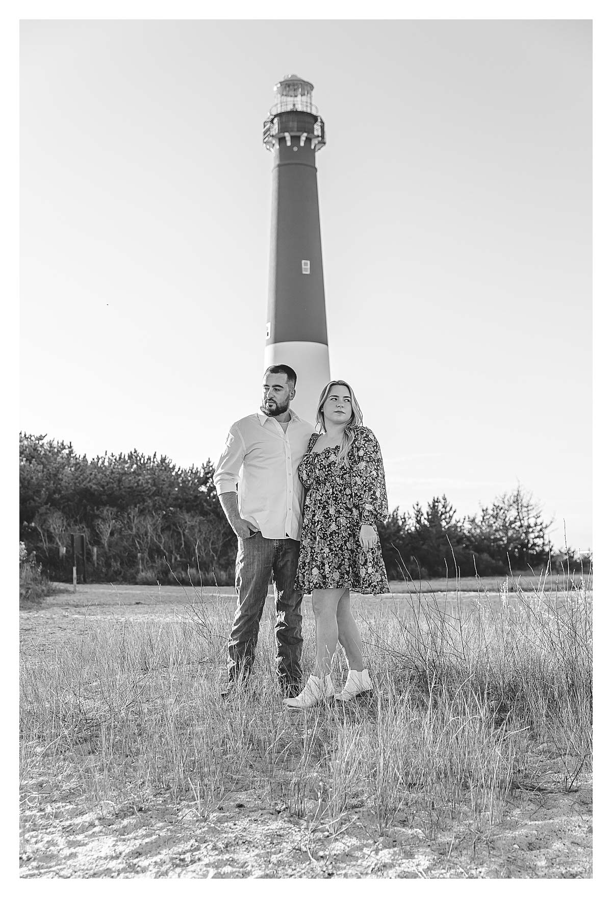 Sunset LBI Engagement Session | Barnegat Park Engagement